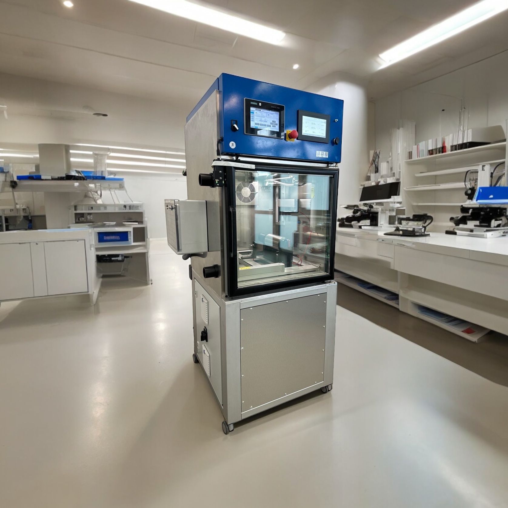 Elektrospinning-Labor im EPCOTEC R&D Center - epcotecd